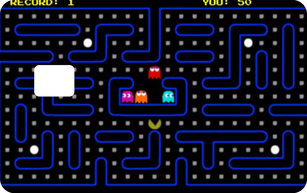 Crazy Cards - Carátula de Pac-Man